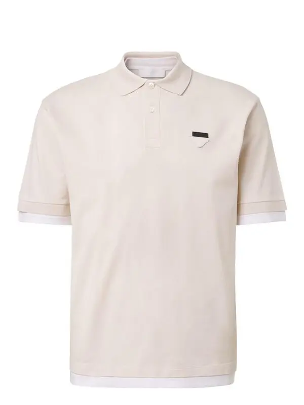 Prada Cotton Polo Shirt - White