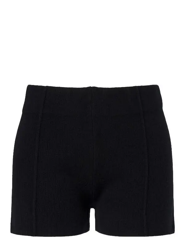 Jardin Des Orangers Wool And Cashmere Blend Shorts - Black