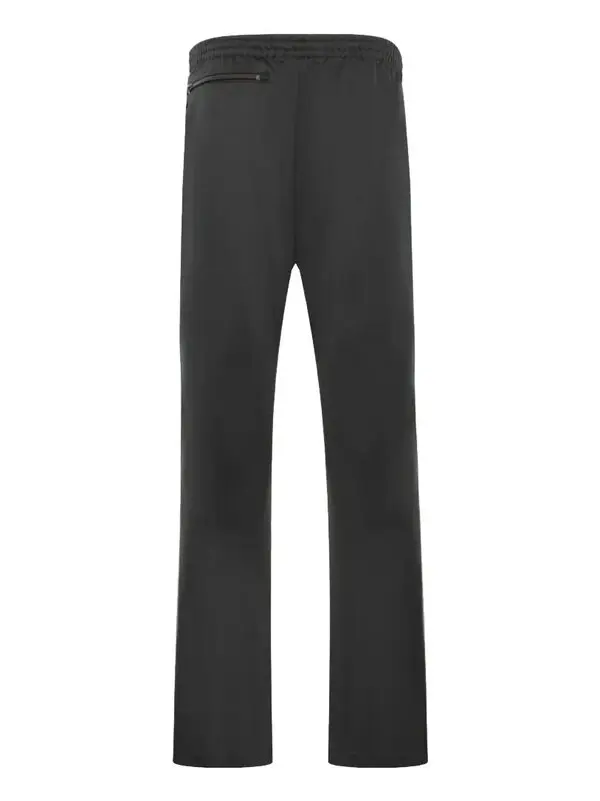 Needles Logo-embroidered Side-stripe Track Pants - Black