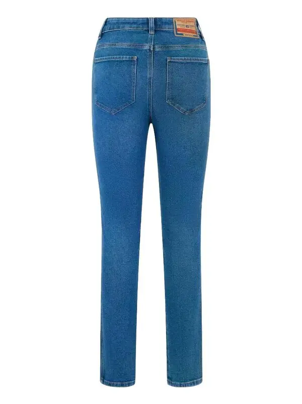 DIESEL® Five-pocket Straight Cut Jeans - Blue