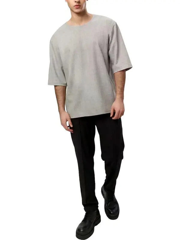 HAMZA Mélange T-shirt - Grey