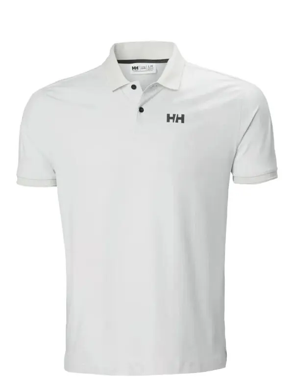 Helly Hansen Salina Logo-print Polo Shirt - Grey