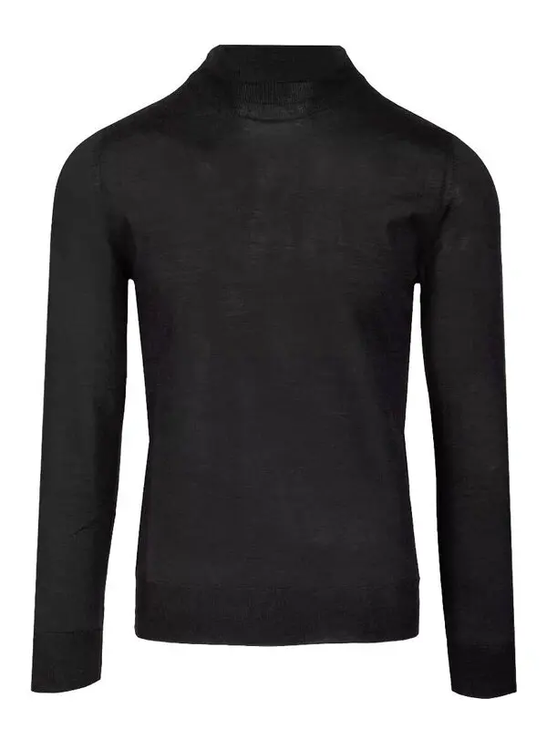 AL DUCA D’AOSTA 1902 Roll Neck Knitted Sweater - Blue