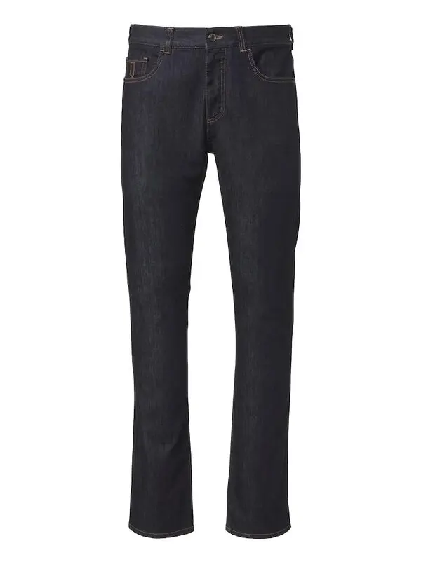 Canali Slim Fit Jeans - Blue