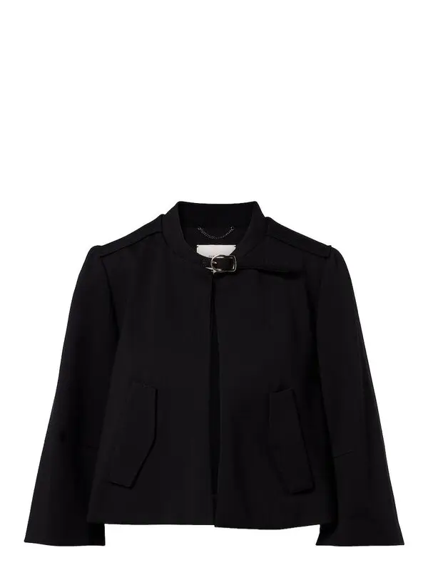 Dorothee Schumacher Emotional Essence Cropped Jacket - Black