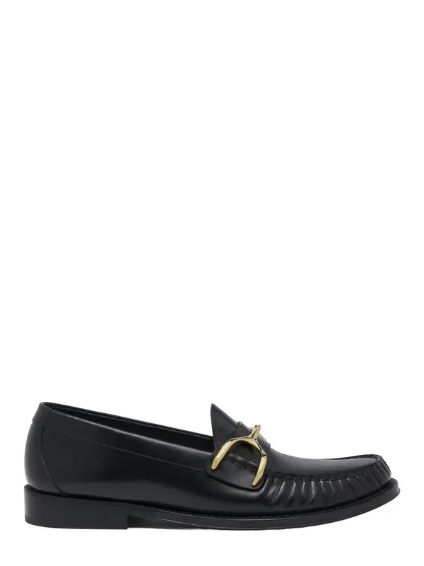 Alexander McQueen Wishbone Loafer - Black