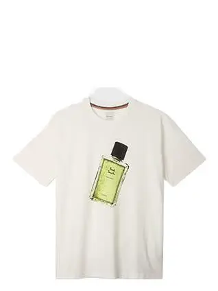 Paul Smith Cologne' Print T-shirt - White
