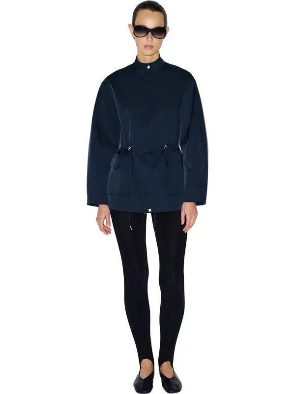 REFORMATION Callista Jacket - Blue