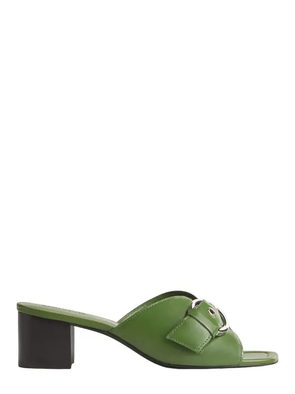 REFORMATION Sable Heeled Sandal - Green