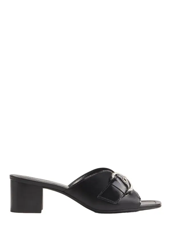 REFORMATION Sable Heeled Sandal - Black