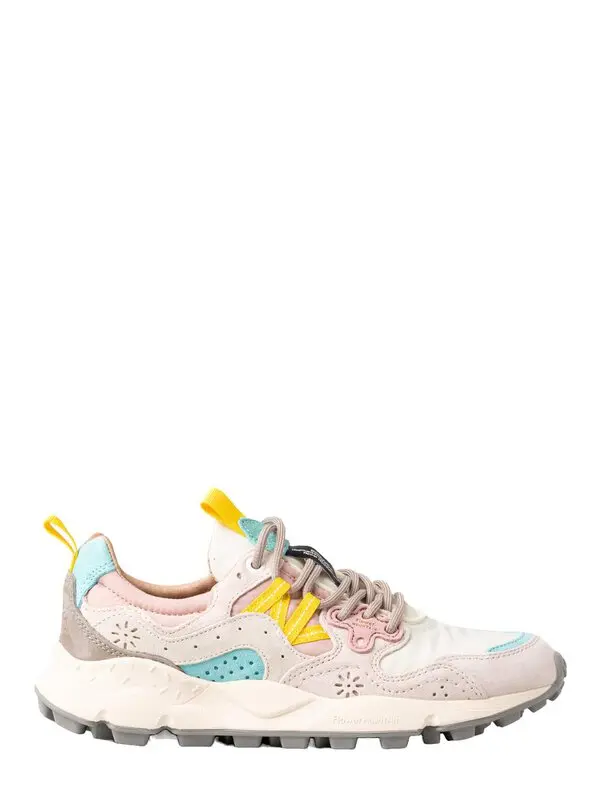 FLOWER MOUNTAIN Multi-color Lace-up Sneakers - Multicolour