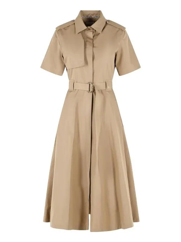 Burberry Tanya Shirt Dress - Beige