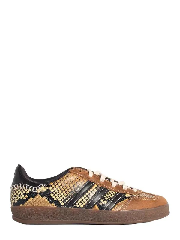 WALES BONNER X ADIDAS Gazzelle Snake" Leather Sneakers - Beige