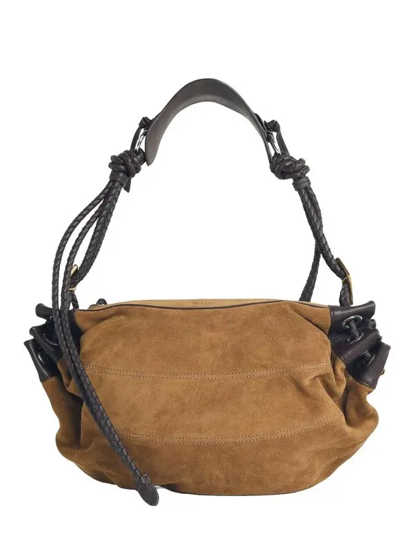Isabel Marant Étoile Medium Maia Suede Calf Bag - Beige
