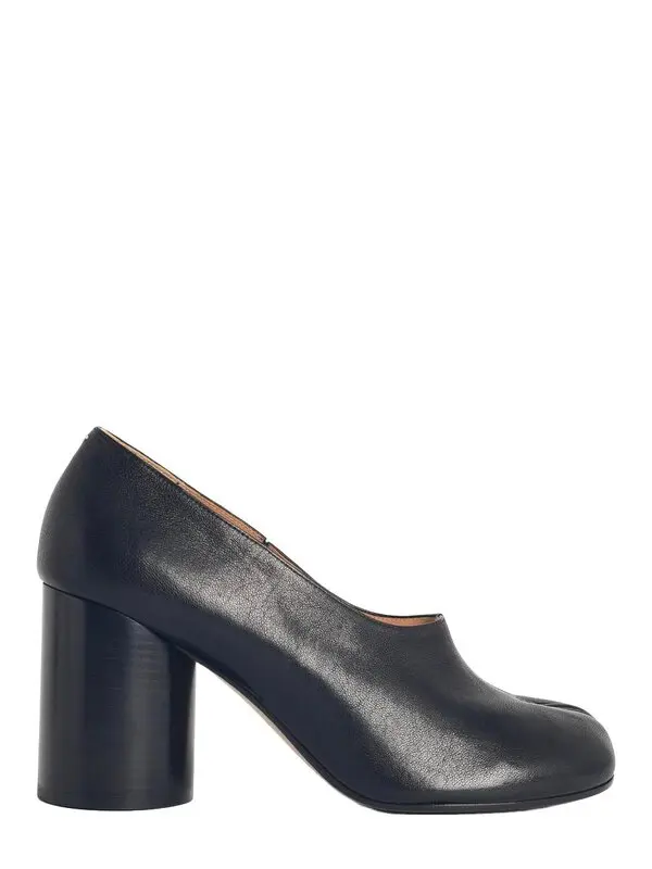 MAISON MARGIELA Tabi Pump Leather Heels - Black