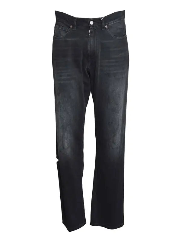 MAISON MARGIELA Black Wash Jeans - Nero Lavato