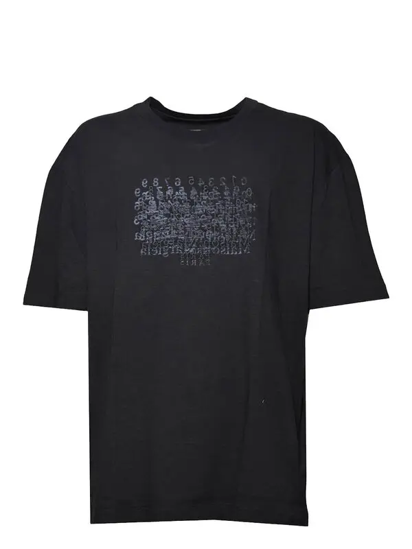 MAISON MARGIELA Graphic T-shirt - Nero