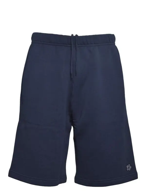 Kenzo Navy Drawstring Shorts - Blu Navy