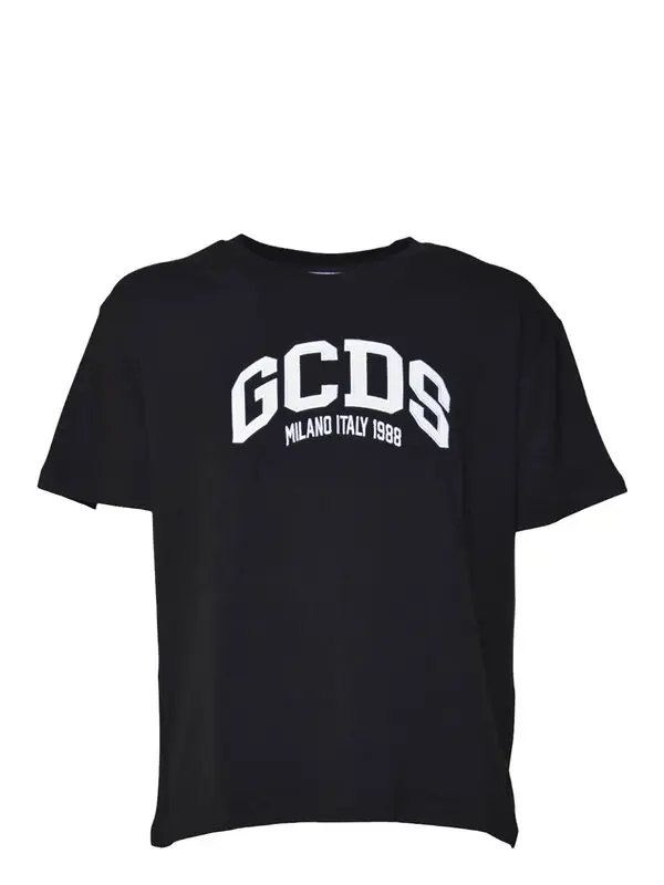 Gcds Arch Logo" T-shirt - Nero