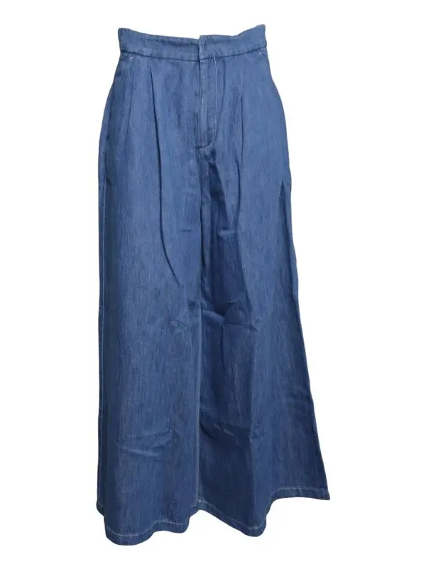 Max Mara Wide Leg Jeans - Denim