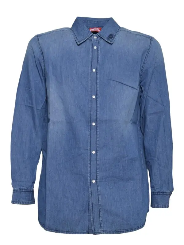 DIESEL® Button-up Shirt - Denim