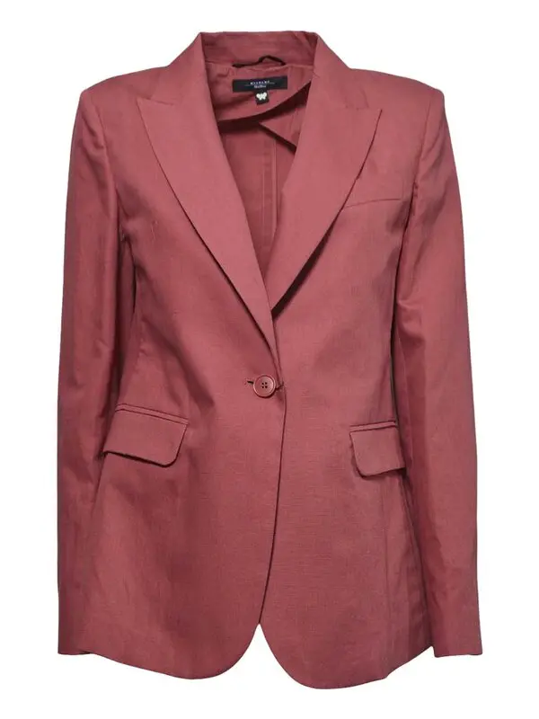 Max Mara Tailored Blazer - Rosso