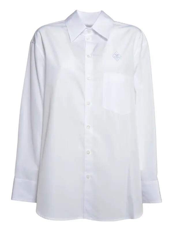 Seafarer Classic Cotton Shirt - Bianco
