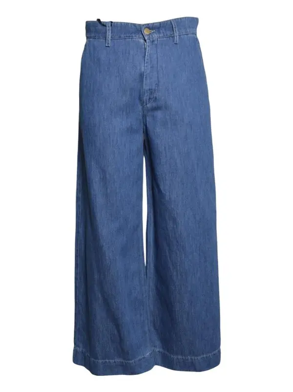 Max Mara Wide Leg Pants - Denim