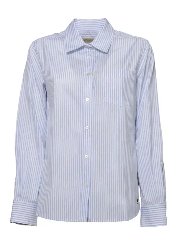 Max Mara Striped Shirt - Azzurro