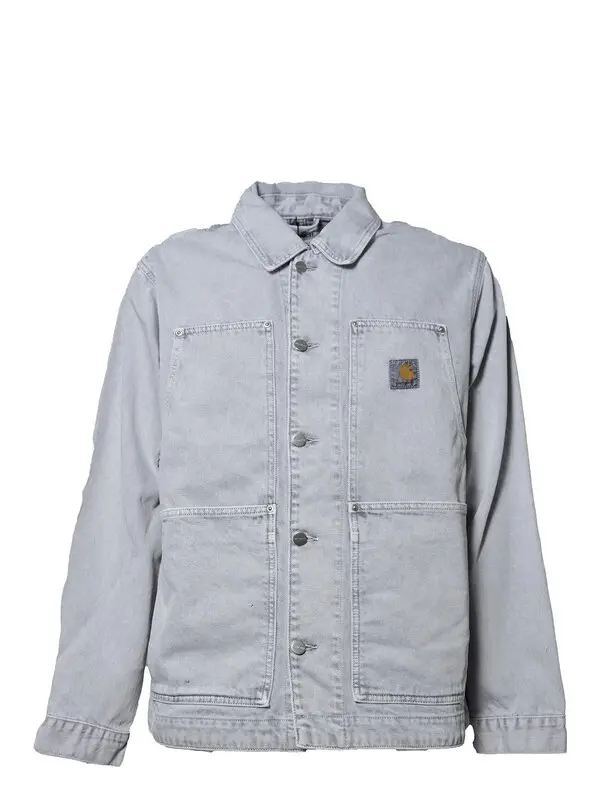 Carhartt Work In Progress Classic Collared Denim Jacket - Denim Grigio