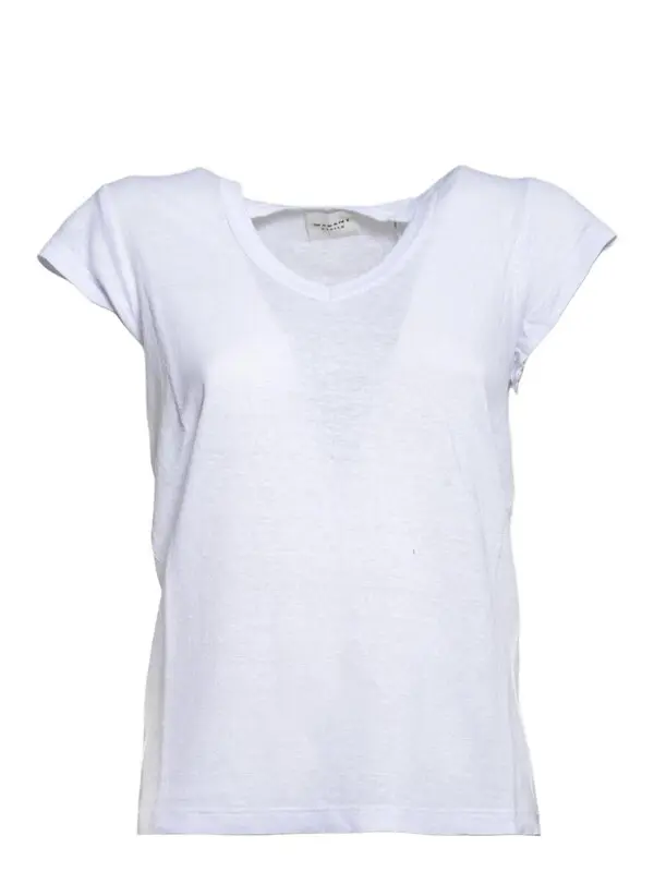 MARANT ETOILE V-neck T-shirt - Bianco