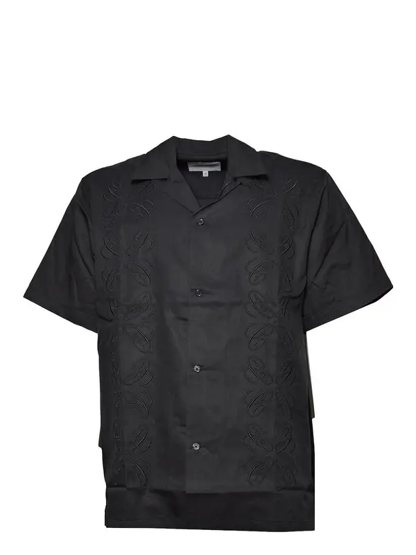 Carhartt Work In Progress Embroidered Short Sleeve Shirt - Nero