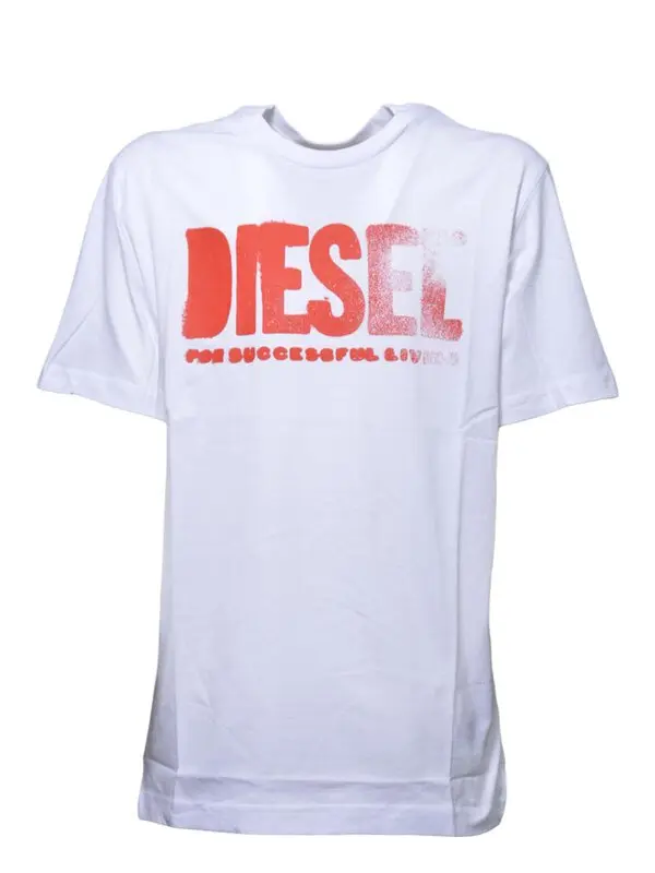 DIESEL® Logo T-shirt - Bianco