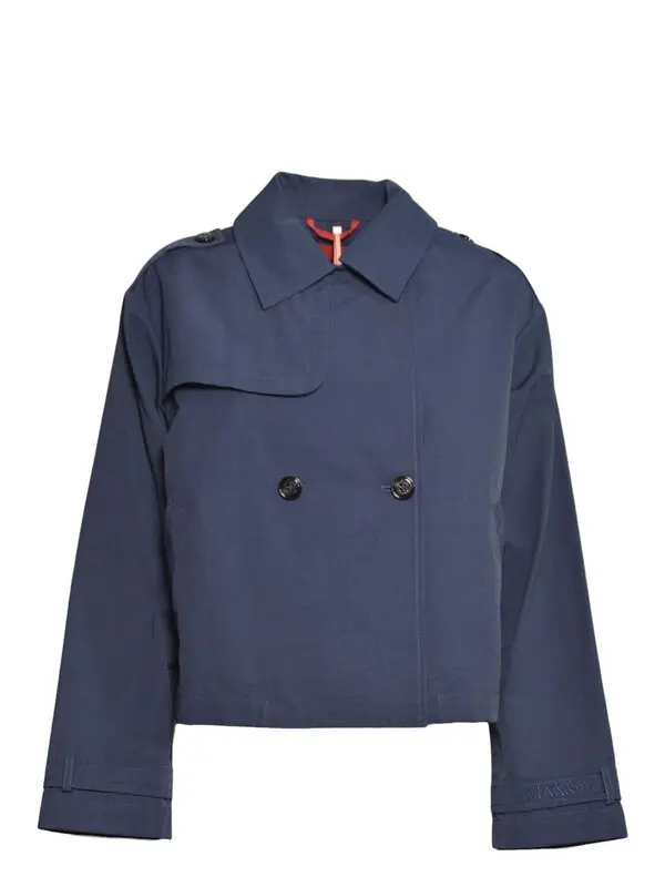 MAX&CO Double Breasted Jacket - Blu