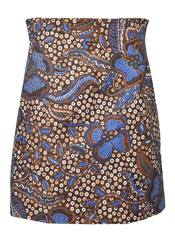 Max Mara Printed Skirt - Multicolour