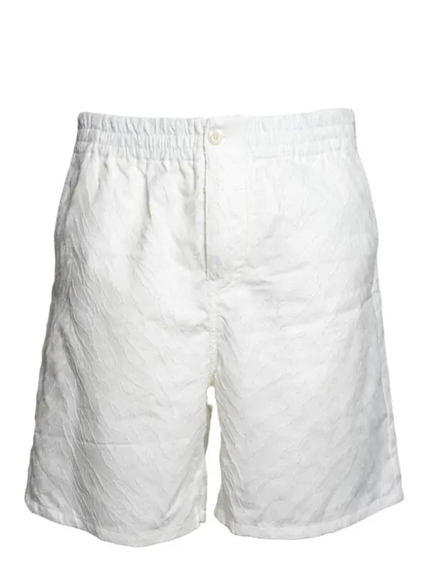Kenzo Textured Shorts - Bianco