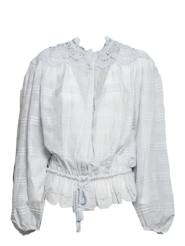 MARANT ETOILE Long Sleeve Pullover - Azzurro Chiaro