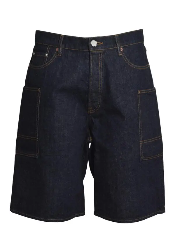 Kenzo Denim Shorts - Denim Scuro