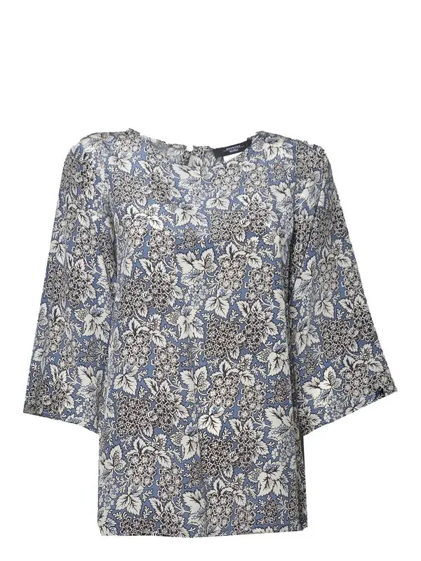 Max Mara Floral Print Blouse - Multicolour