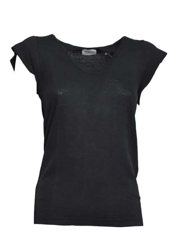 MARANT ETOILE V-neck T-shirt - Nero