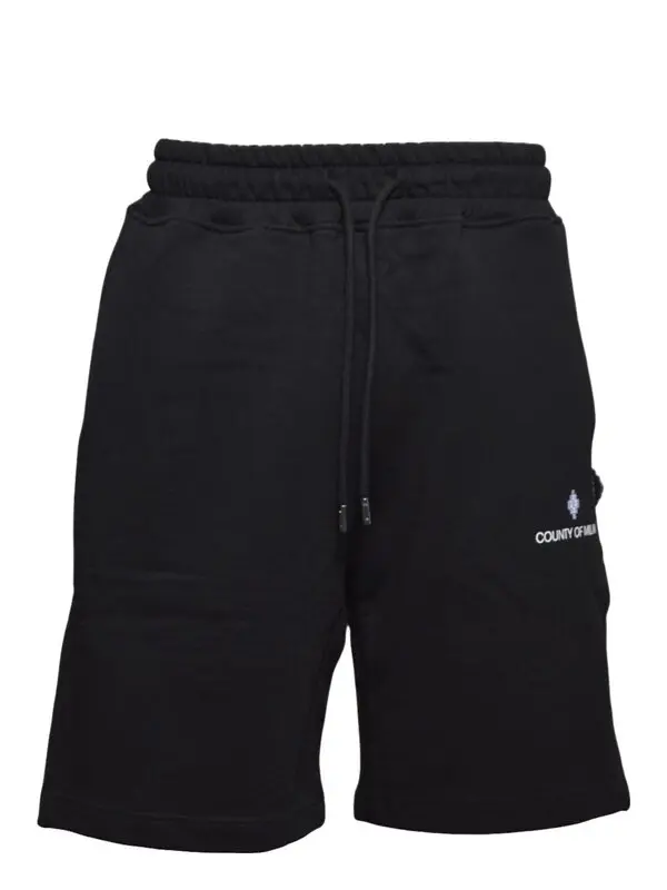 MARCELO BURLON COUNTY OF MILAN Drawstring Shorts - -97