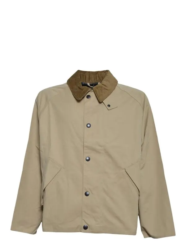 Barbour Classic Waxed Cotton Jacket - Beige