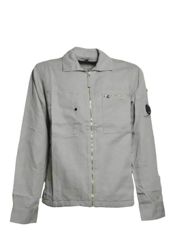 C.P. COMPANY Zip Up Jacket - Verde Salvia