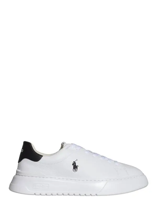 Polo Ralph Lauren Low Top Sneakers - Bianco/nero