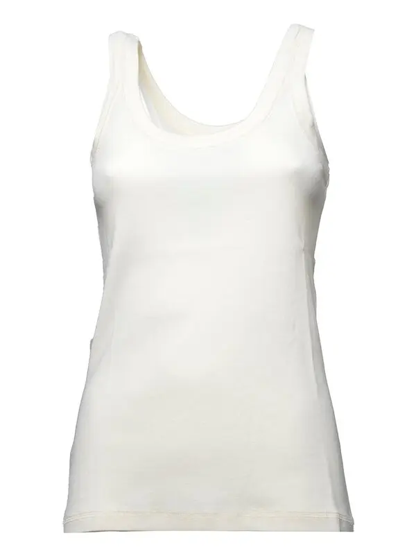 LEMAIRE Ribbed Tank - Panna