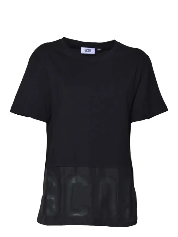 Gcds Logo T-shirt - Nero