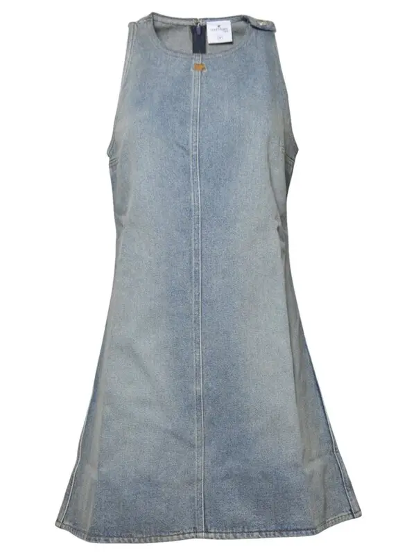 COURREGES Courrèges Pinafore Dress - Denim