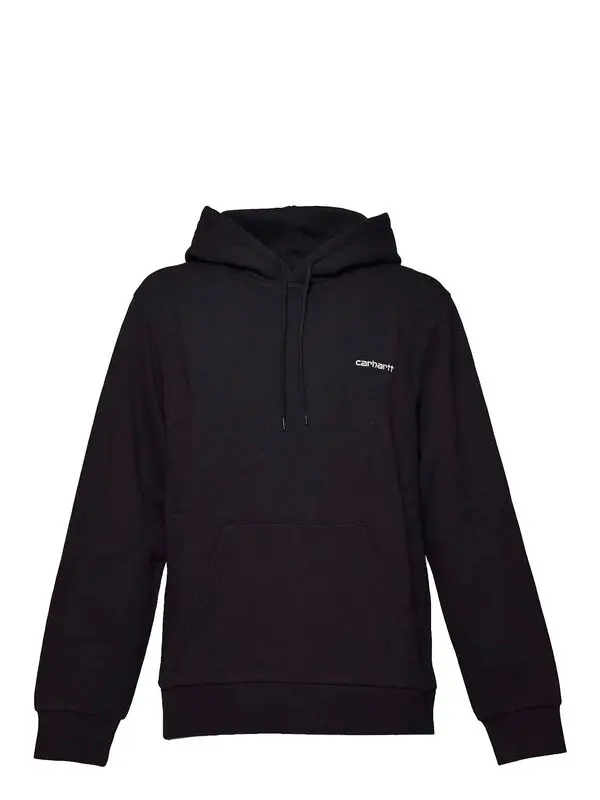 Carhartt Work In Progress Embroidered Logo Hoodie - Nero