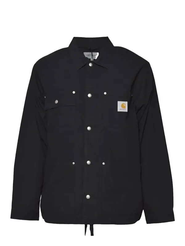 Carhartt Work In Progress Black Chore Jacket - Nero