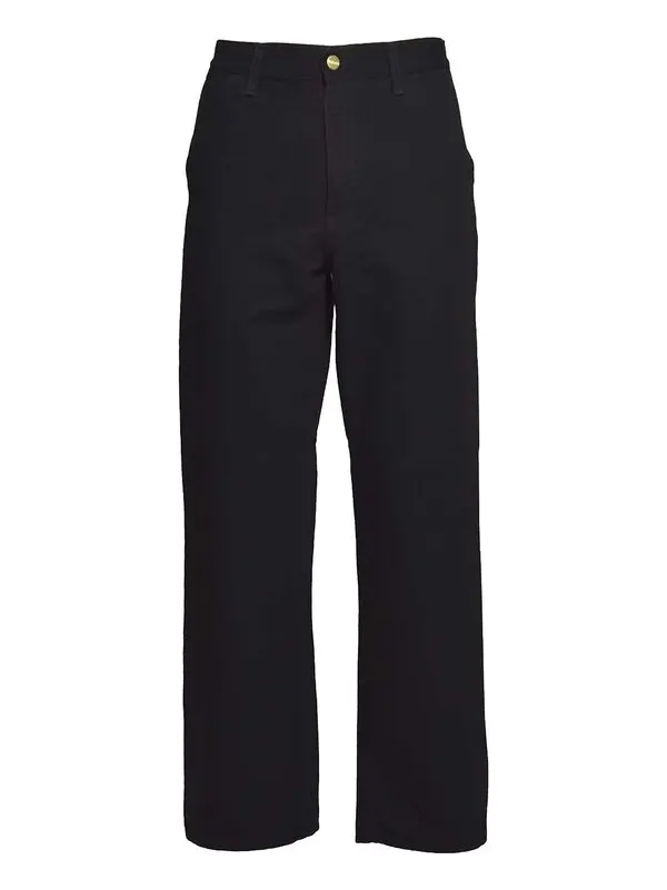 Carhartt Work In Progress Straight Leg Jeans - Nero